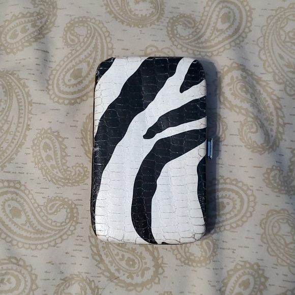 Bags | Vintage Very Simple Zebra Print Wallet | Poshmark